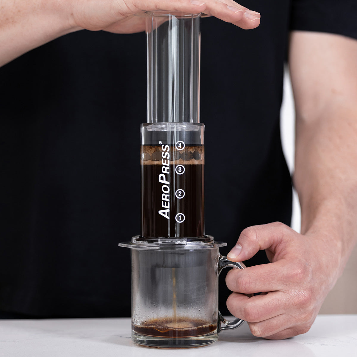 AeroPress Clear Coffee Maker – The English Coffee Company