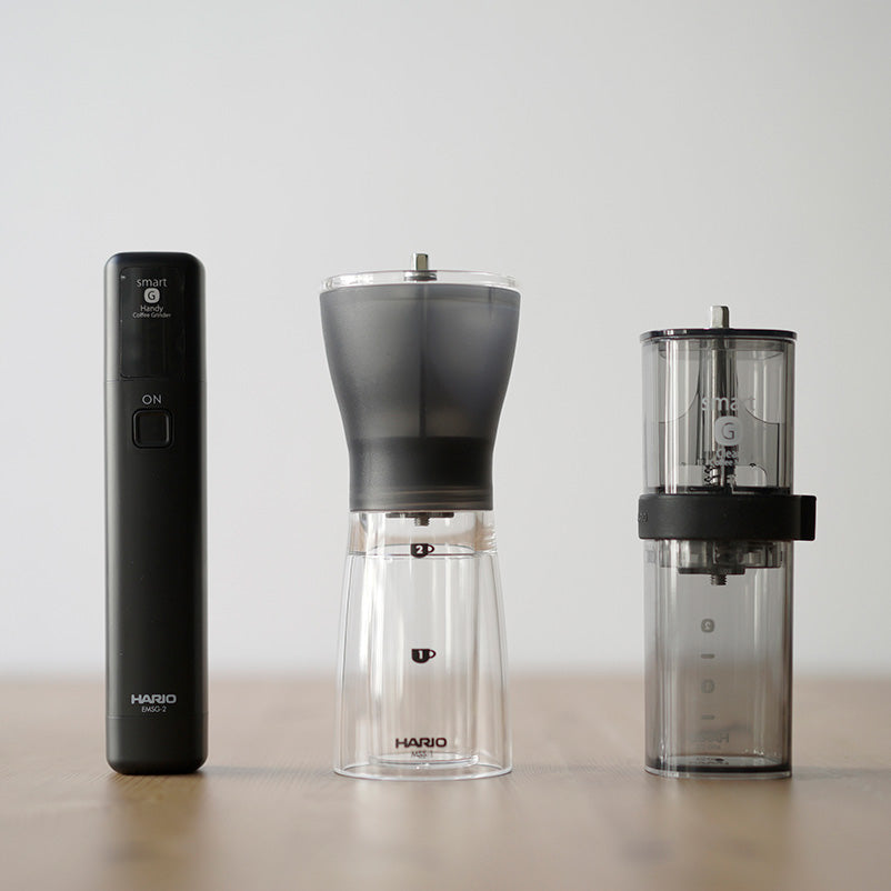 Hario Electro Solo Portable Electric Grinder – The English Coffee Company