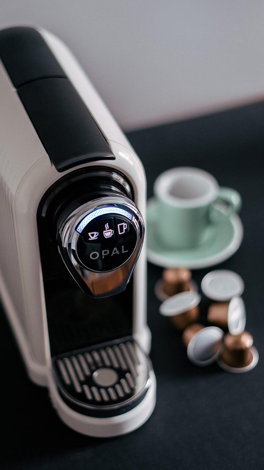 OPAL One Coffee Pod Machine (White) – The English Coffee Company