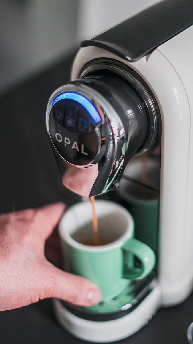OPAL One Coffee Pod Machine (White) – The English Coffee Company