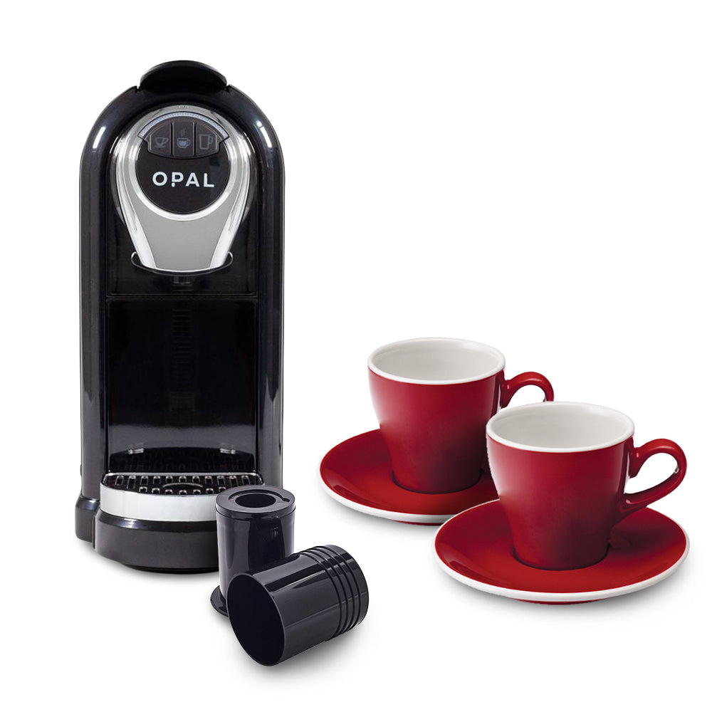 OPAL One Coffee Pod Machine Bundle (Black) – The English Coffee Company
