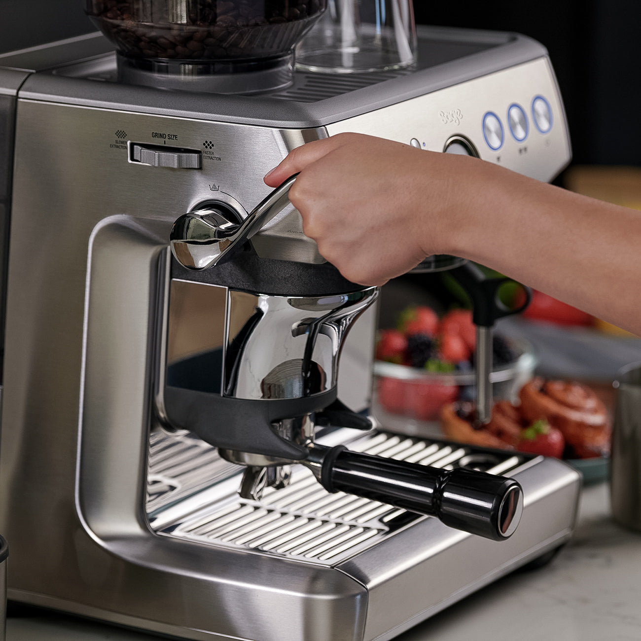 Sage Barista Express Impress Espresso Machine (Stainless Steel) – The ...