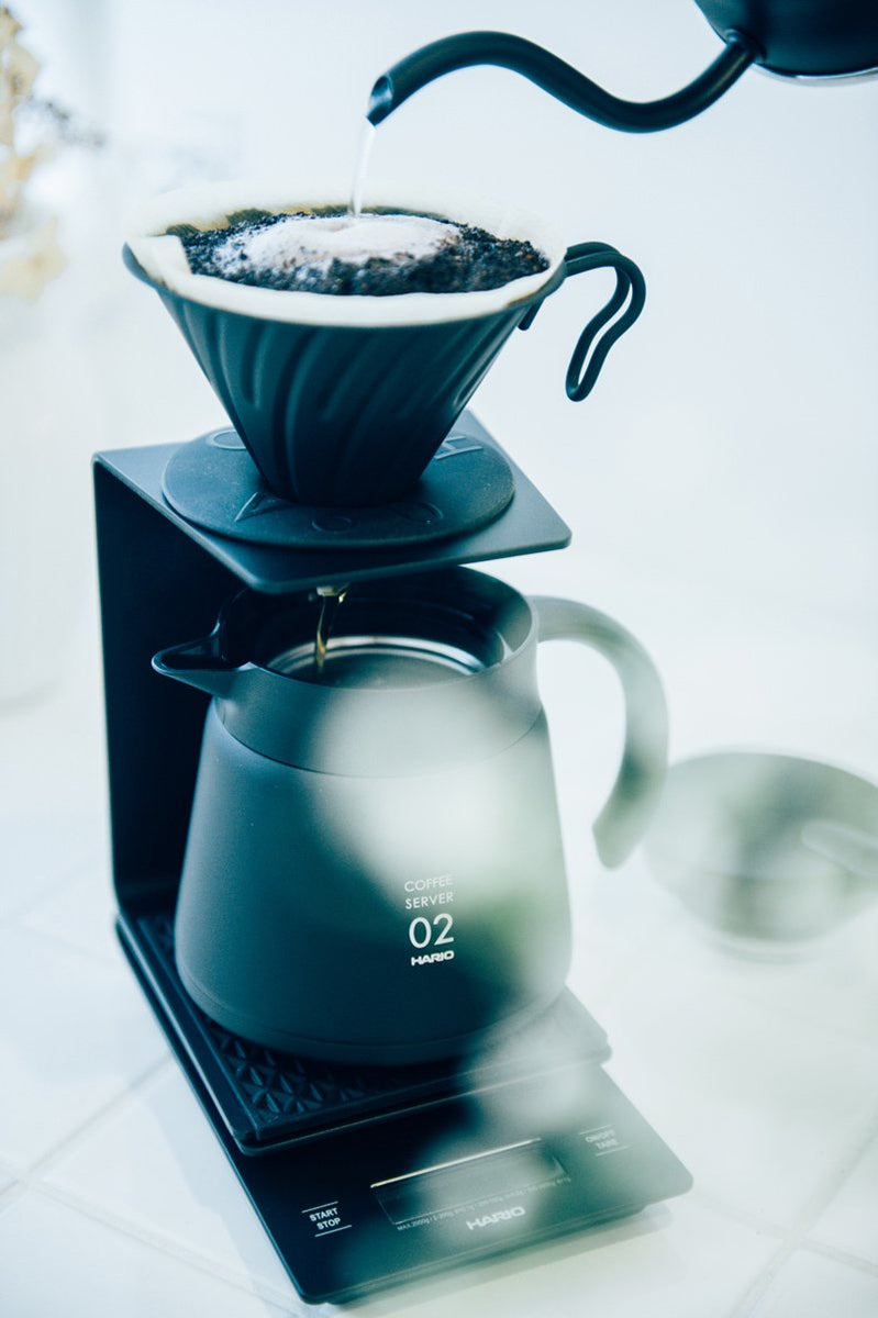 Hario V60 Metal Coffee Dripper Matte Black - Size 02 – The English ...
